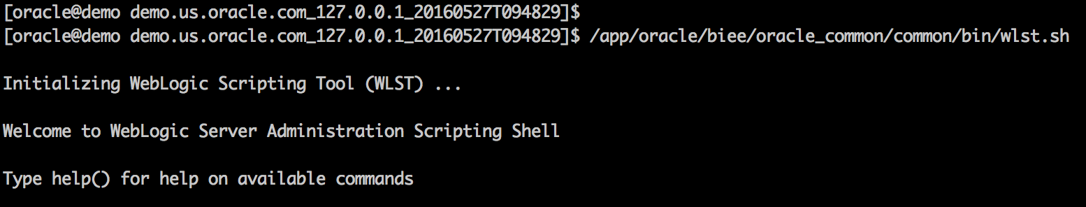 Dynamic Naming of OBIEE 12c Service Instance Exports